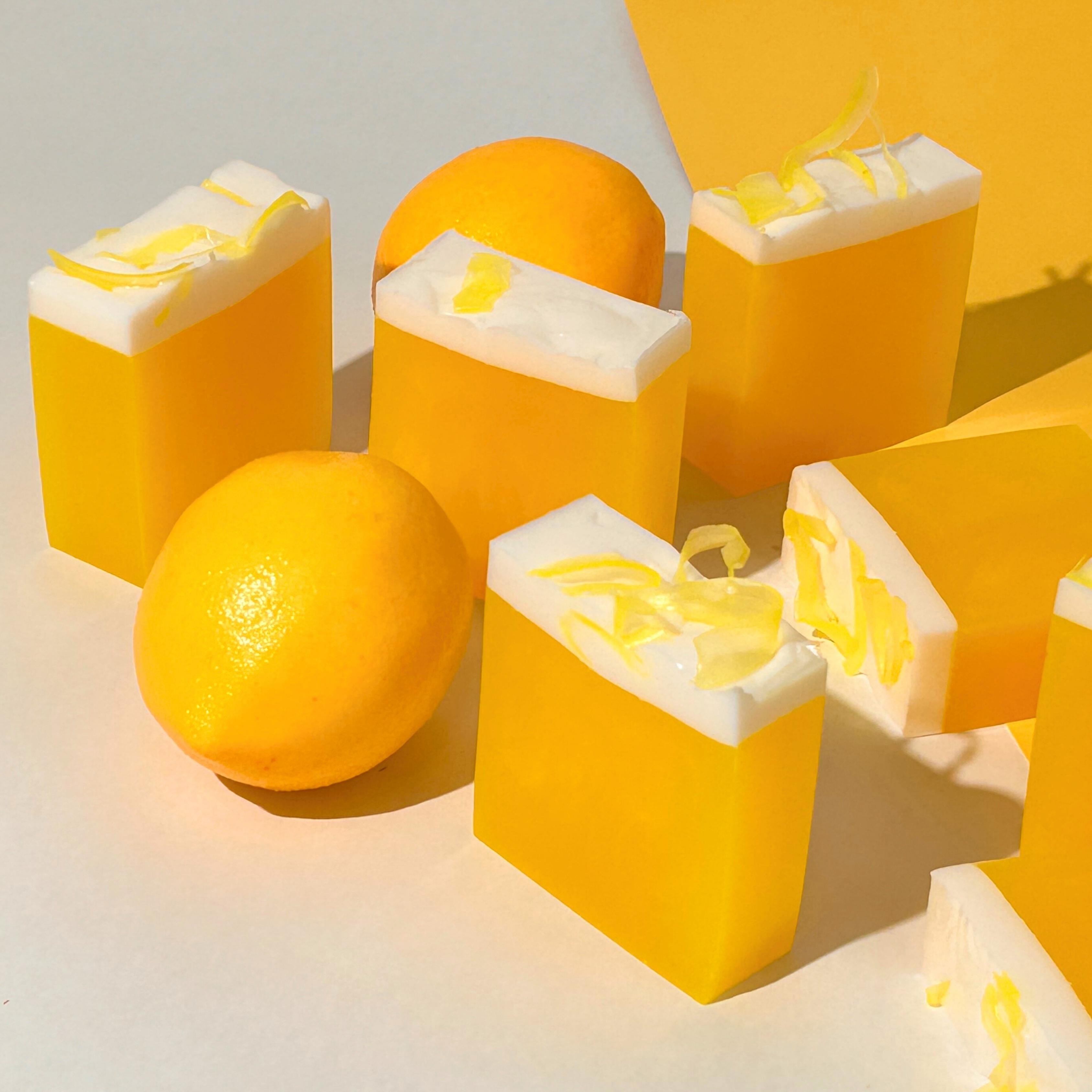 Lemon Chiffon Cake Natural Glycerin Soap – Soap In Love